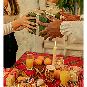 Coasters for Drinks, Absorbent Ceramic Stone Coaster Set with Metal Holder Stand, Drink Coasters with Cork Base, Housewarming Gifts for Home Decor, 4 Inches,Set of 6-Light Blue Marble