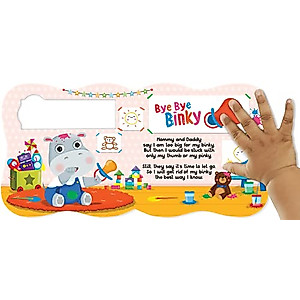 Bye Bye Binky - Touch and Feel Board Book - Sensory Board Book