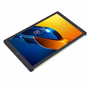 MAVIS LAVEN HD Tablet, Front 200w Rear 500w 10 Core CPU Processor Green 100-240V 6GB 128GB 10.1 Inch Tablet for Android 12 (US Plug)
