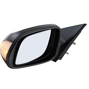 Kool Vue Left Power Door Mirror Compatible With Scion tC 2005-2010 With Signal Light Paintable