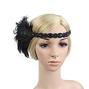 1920s Vintage Headpiece Headband Headdress Great Flapper Headband Headbands Sports
