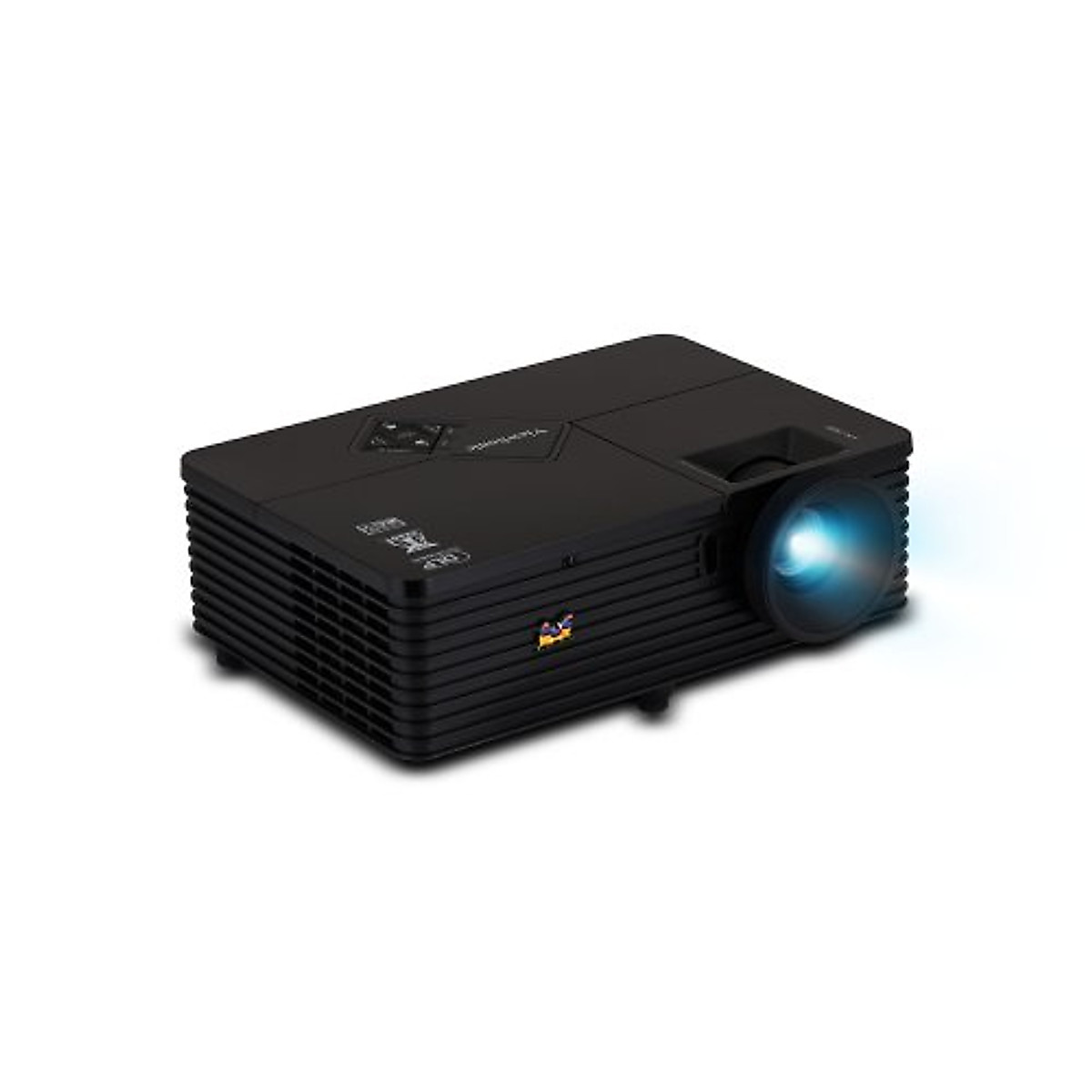 ViewSonic PJD5234 XGA DLP Projector, 2800 ANSI Lumens, 3D Blu-Ray w/HDMI, 120Hz, Black