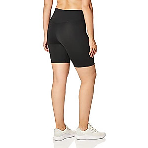 Nike One Women's Mid-Rise 7" Bike Shorts DD0243-010 Size M Black/White