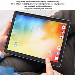 Honio 5G WiFi Tablet, Lightweight 100‑240V 10.1 Inch Tablet 10 Core 8+20MP Dual Camera (#1)