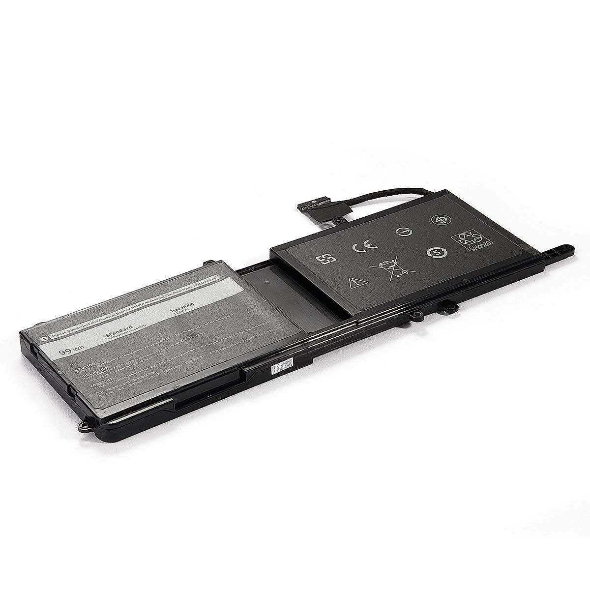 Fully New 9NJM1 Replacement Laptop Battery Compatible with Dell Alienware 15 R3 17 R4 Series 44T2R HF250-11.4V 99Wh