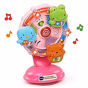 VTech Lil' Critters Spin and Discover Ferris Wheels, Pink (Amazon Exclusive)
