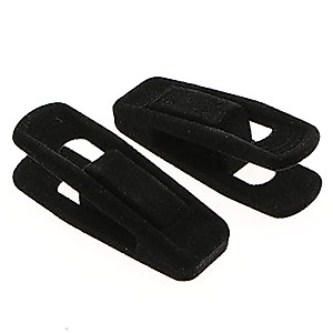 10 Pack Velvet Hangers Clips, Flocking Hanger Clips Clothespins Velvet Clips for Skirt Hanger Pants Hanger Suit Velvet Hangers, Strong Hangers Clip