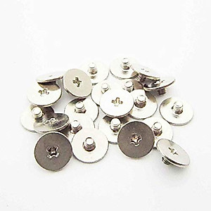 LUANAYUN-PHONE CASE LL-AA 25pcs Thin Wafer Flat Round Head Screw Bolt M22mm Head Dia 7mm for Laptop Notebook Optical Drive Mount Computer G AA-LL