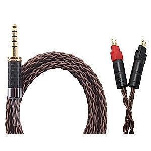 KK Cable II-SO Replacement Audio Upgrade Cable Compatible for HD420 HD430 HD525 HD545 HD565 HD650 HD600 HD580 Headphones. 4.4MM Male Balanced Plug. II-SO (1.5M(4.9ft))