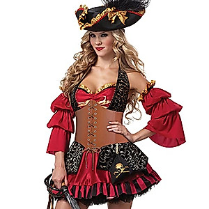 XZQTIVE Womens Corset Belt Elastic Waist Belt Lace-up Cinch Belt Pirate Corset Belt Renaissance for Costume 5.9'' Width(Brown, Fit Waist 32-36in)