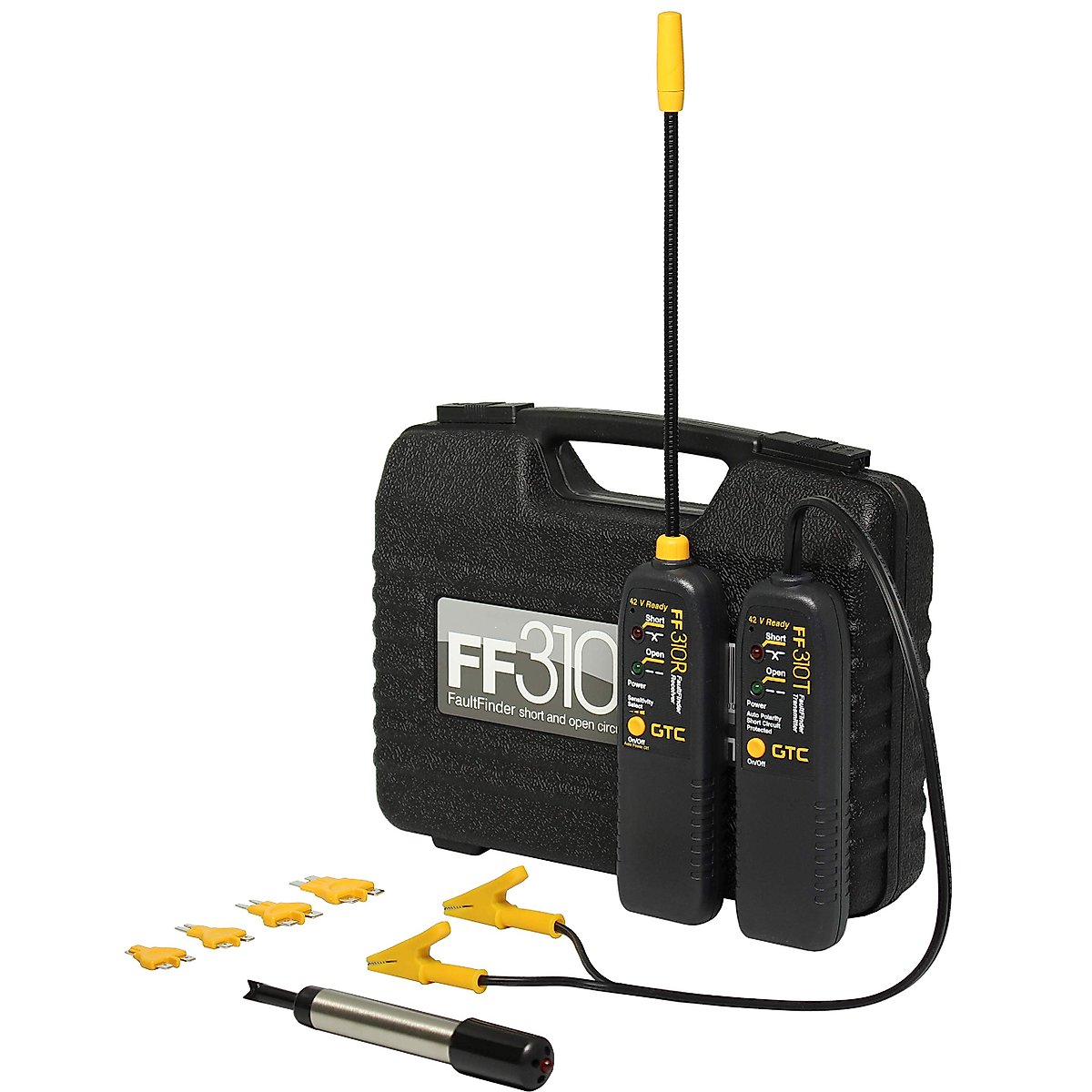 General Technologies Corp GTC FF310 Short and Open Circuit Finder and Tracer , Grey