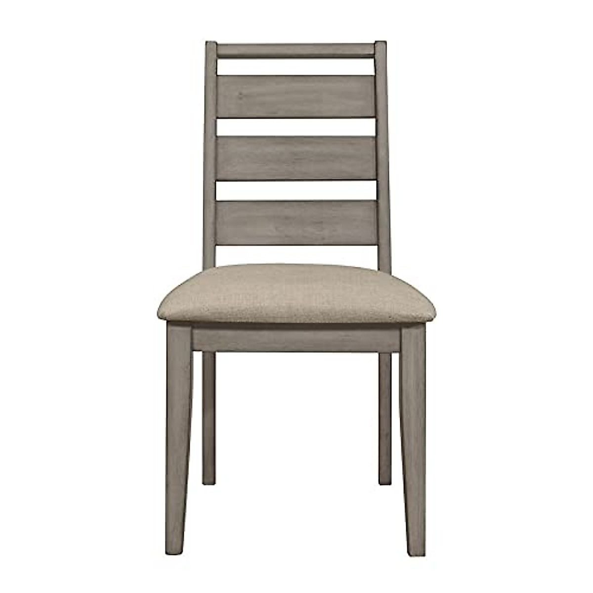 Lexicon Bainbridge 19.5" Wood Dining Room Side Chair in Gray (Set of 2)