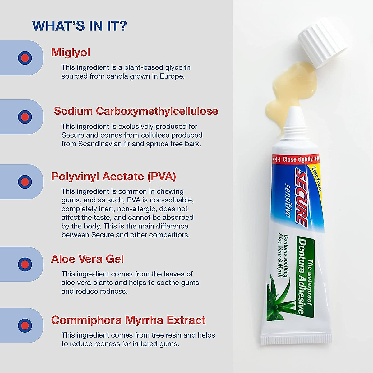 BIOFORCE USA SECURESENSTVDENTUREADHES1.4OZ 1.4 OZ