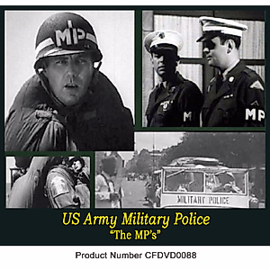 MP Military Police Films Army Navy Jeep Air WW2 Korea old Films DVD Vietnam