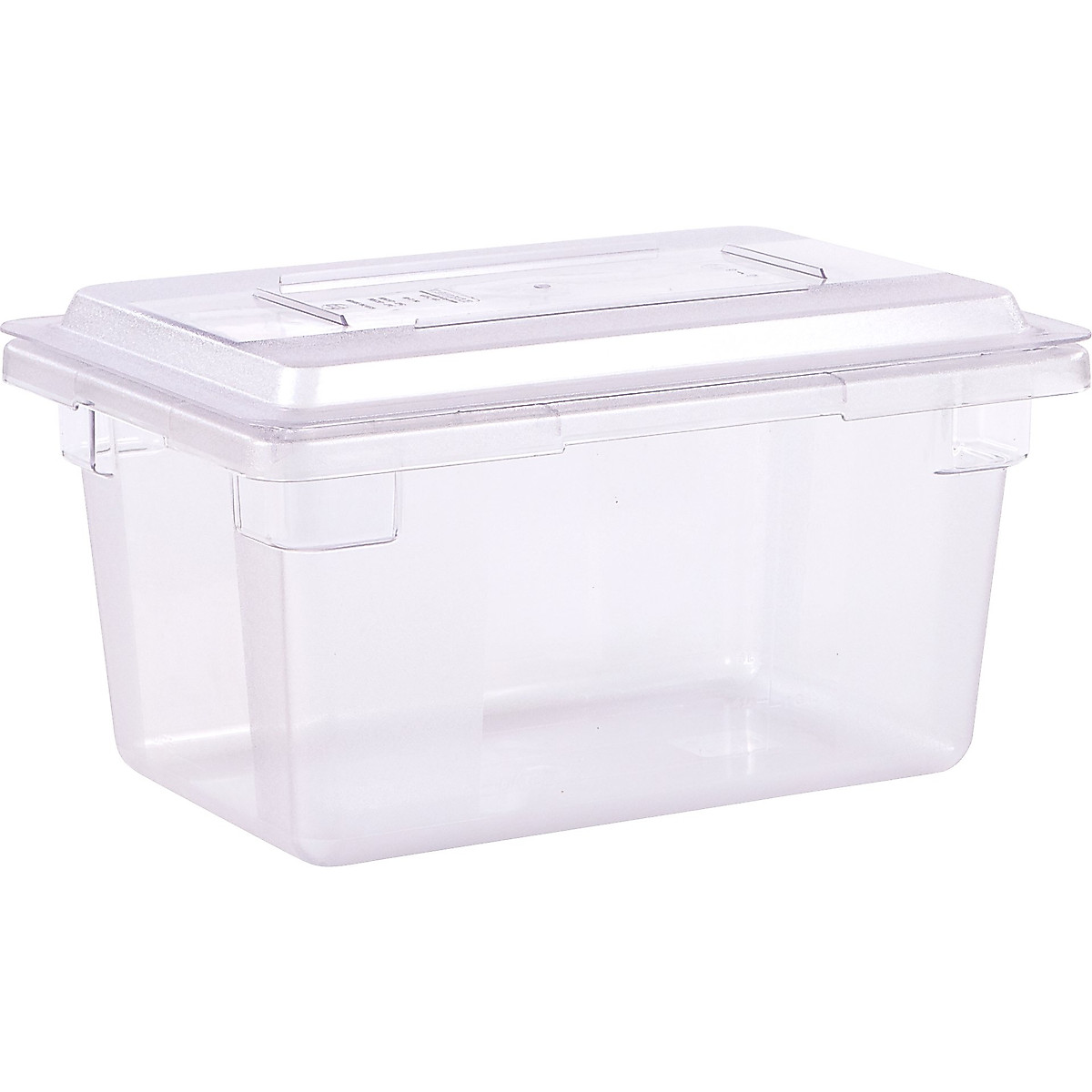 CFS 1061207 StorPlus Stackable Food Storage Container, 5 Gallon Tall, Clear