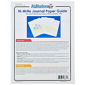 Abilitations 089668 Integrations Hi-Write Journal Paper - Intermediate 2 Paper - 100 Pack