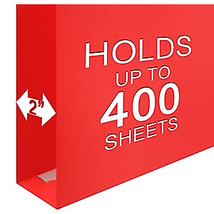 HERKKA Extra Capacity Hanging File Folders, 30 Reinforced Hang Folders, Heavy Duty 2 Inch Expansion, Designed for Bulky Files, Medical Charts, Assorted Colors, Letter Size, 30 Pack