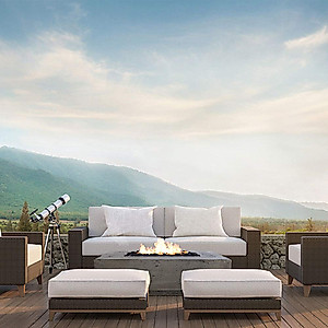 Prism Hardscapes Tavola 1 Fire Table in Ebony - NG