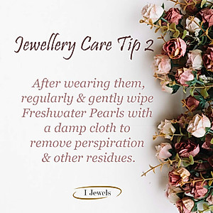 I Jewels Floral Style Pearl Gold Plated Indian Wedding Bollywood Multi Strand Rani Haar Jewellery set For Women (M4080W)