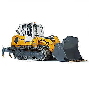 LESU 1/14 Metal Hydraulic RC Crawler Loader for 636 Upgraded Construction Vehicles KIT DIY with Openable Bucket Rear Hook Hobby Grade Model