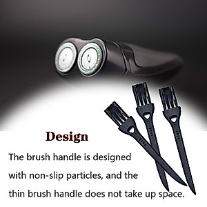 20 Pcs Electric Shaver Cleaning Brush Electric Razor Brush Trimmer Shaver Nylon Bristles for All Models Electric Shaver