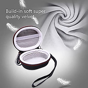 LTGEM Hard Storage Earbud Case for Beats Studio Buds True Wireless Noise Cancelling Earbuds or Sony WF-1000XM4 Industry Leading Noise Canceling Truly Wireless Earbud Headphones - Black