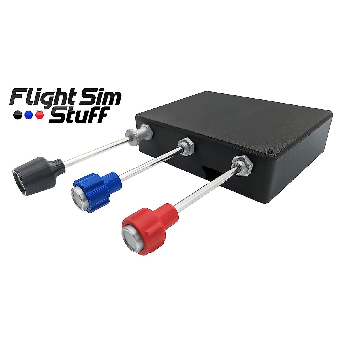 Flight Sim Stuff Cessna Style Throttle, Propeller and Mixture (TPM) Controller For Flight Sims PC/Mac