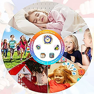 Ralehong Kids Smart Watch Boys, 5 6 7 8 9 Year Old Toys Gifts Boy HD Dual Camera 1080P Video SmartWatches with Pedometer Games Music 1.54' Touchscreen Electronic Learning & Education Toys