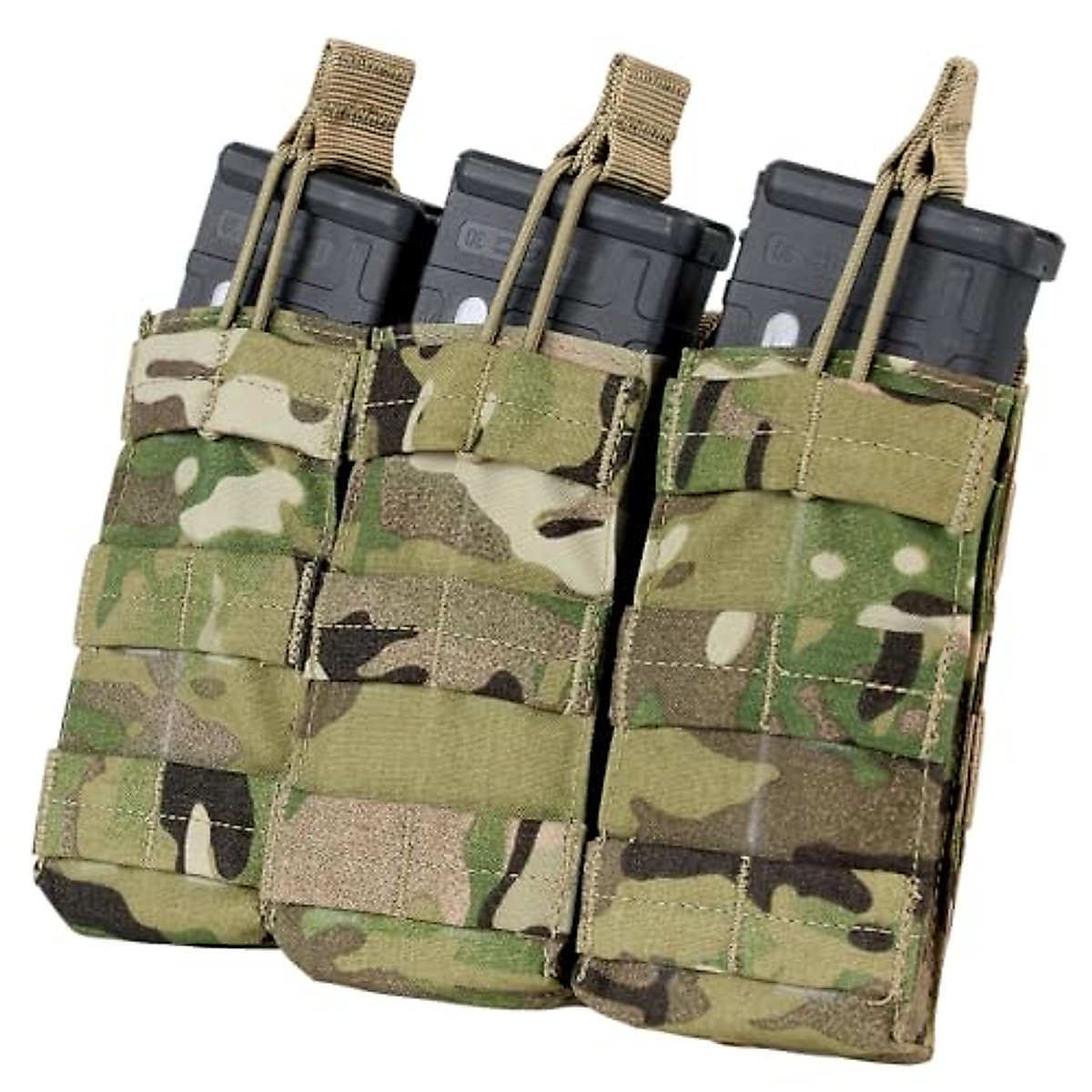 Condor Elite MA27-008 Triple M4/M16 Open Top Mag Pouch Multicam