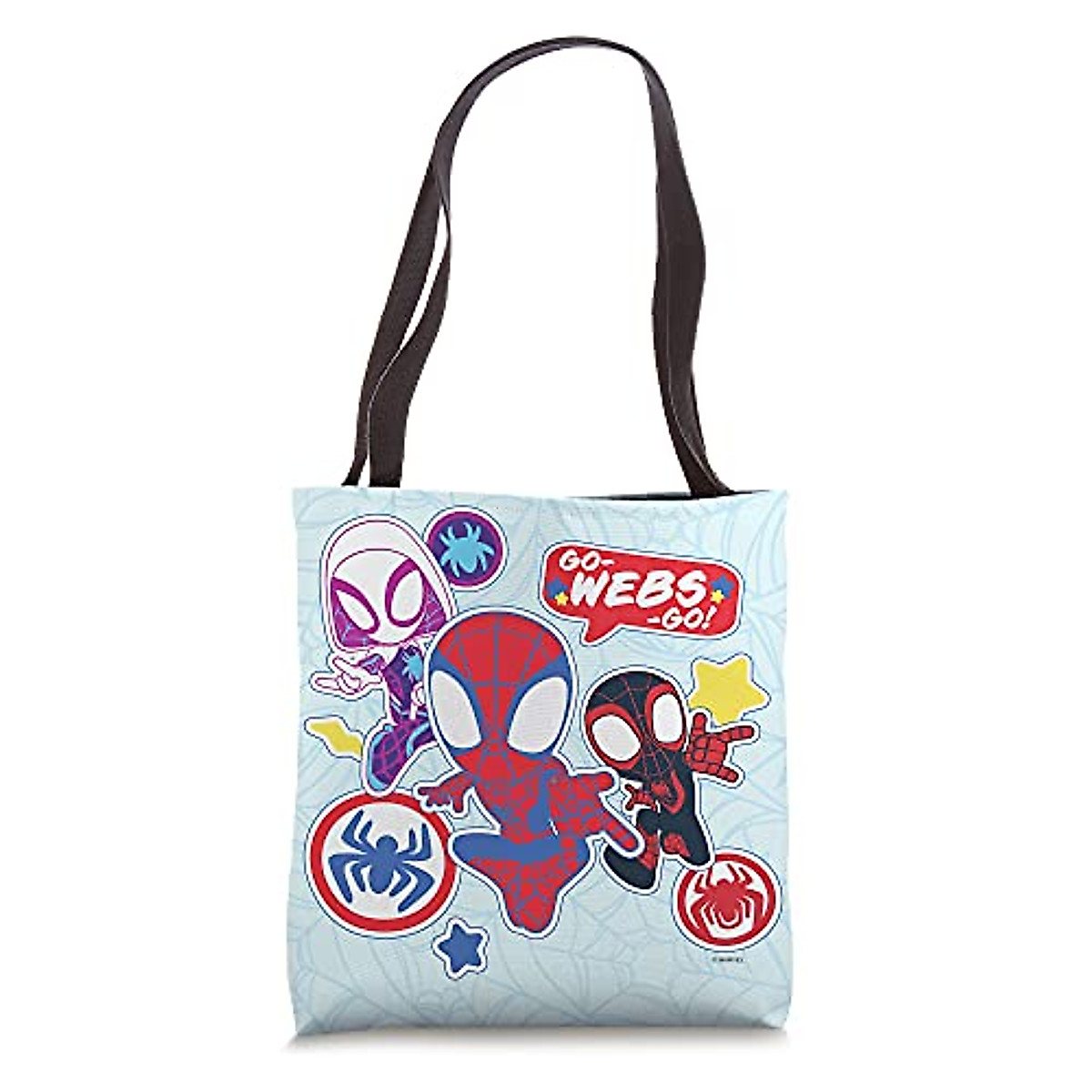 Marvel Spidey and His Amazing Friends Spidey Team Go Tote Bag