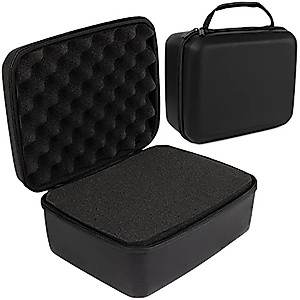 Protective Hard Case With Customizable Foam. 11 Inch Lightweight Hard Shell Case for Electronics, Cameras, Tablets, Phone & More – 11 x 9 x 5.5 Inches