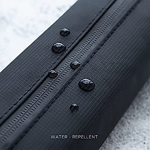 Comfyable Small Toiletry Bag for Men, Slim Mini Toiletry Bag, Toothbrush Bag, Mini Dopp Kit Bag for Electronics, Tech, Gym, Water-Resistant Essentials Bag, Black