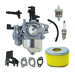 Carburetor for Kohler SH265 6.5 HP Series 3000 196cc Engine with Air Fiter Replace 18 853 16-S, 18 853 05-S, 18 853 06-S, 18 853 12-S