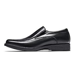 Bruno Marc Mens Leather Lined Dress Loafers Shoes, 5-black - 12 (Cambridge-05)