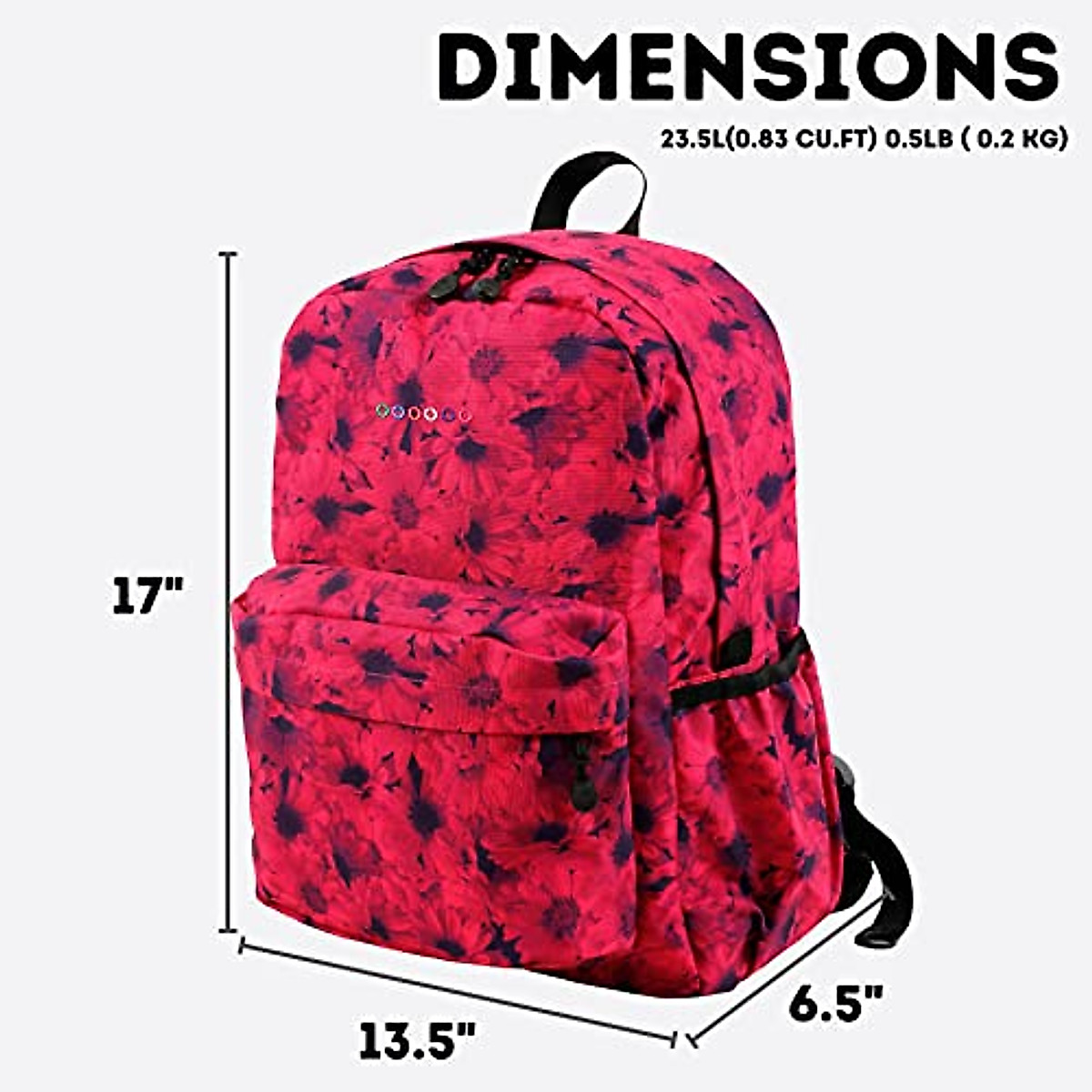 J World New York Oz Backpack, Bellis, One Size