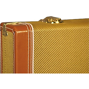 Gator Cases Deluxe Wood Standard Fits Fender Stratocaster/Telecaster Electric Guitar Case (GW TW)