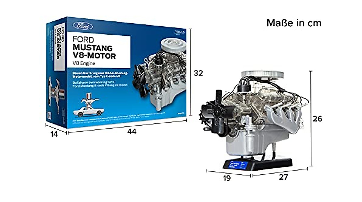 Ford Mustang V8 Engine Model Kit | Realistic Working 1:3 Scale