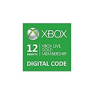 Microsoft-Xbox Live 12 Month Gold Membership - Digital Code
