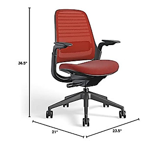 Steelcase Series 1 Work Chair Office Chair - Scarlet