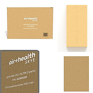 Air Health SKYE Replacement Filter featuring a Pre-Filter, Carbon Filter, h13 HEPA Filter and PCO Technology