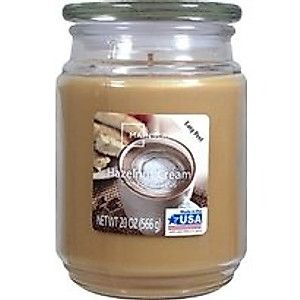 Mainstays Scented Candles, Hazelnut Cream, 20 oz
