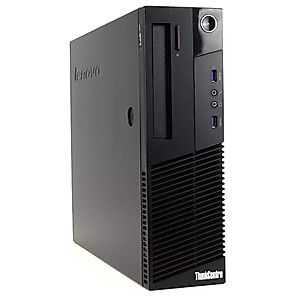 Lenovo ThinkCentre M93p Small Desktop Computer (SFF) | Quad Core Intel i7 (3.9GHz Turbo) | 16GB DDR3 RAM | 500GB SSD Solid State + 3TB | WiFi-5G + Bluetooth | Win 10 Pro | Home or Office PC (Renewed)