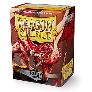 Arcane Tinmen Sleeves: Dragon Shield Matte Ruby (100)