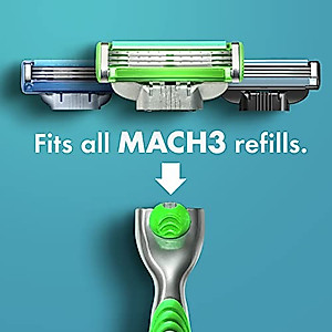 Gillette Mach3 Sensitive Mens Razor Blade Refills, 20 Count, Designed for Sensitive Skin