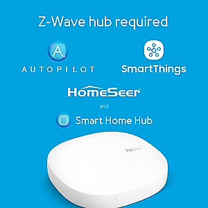 Zwave Wireless dimmer Switch, Aeotec WallMote 7, Remote Control/Scene Controller, Battery Powered, Z-Wave hub Required, Z-Wave Plus, illumino