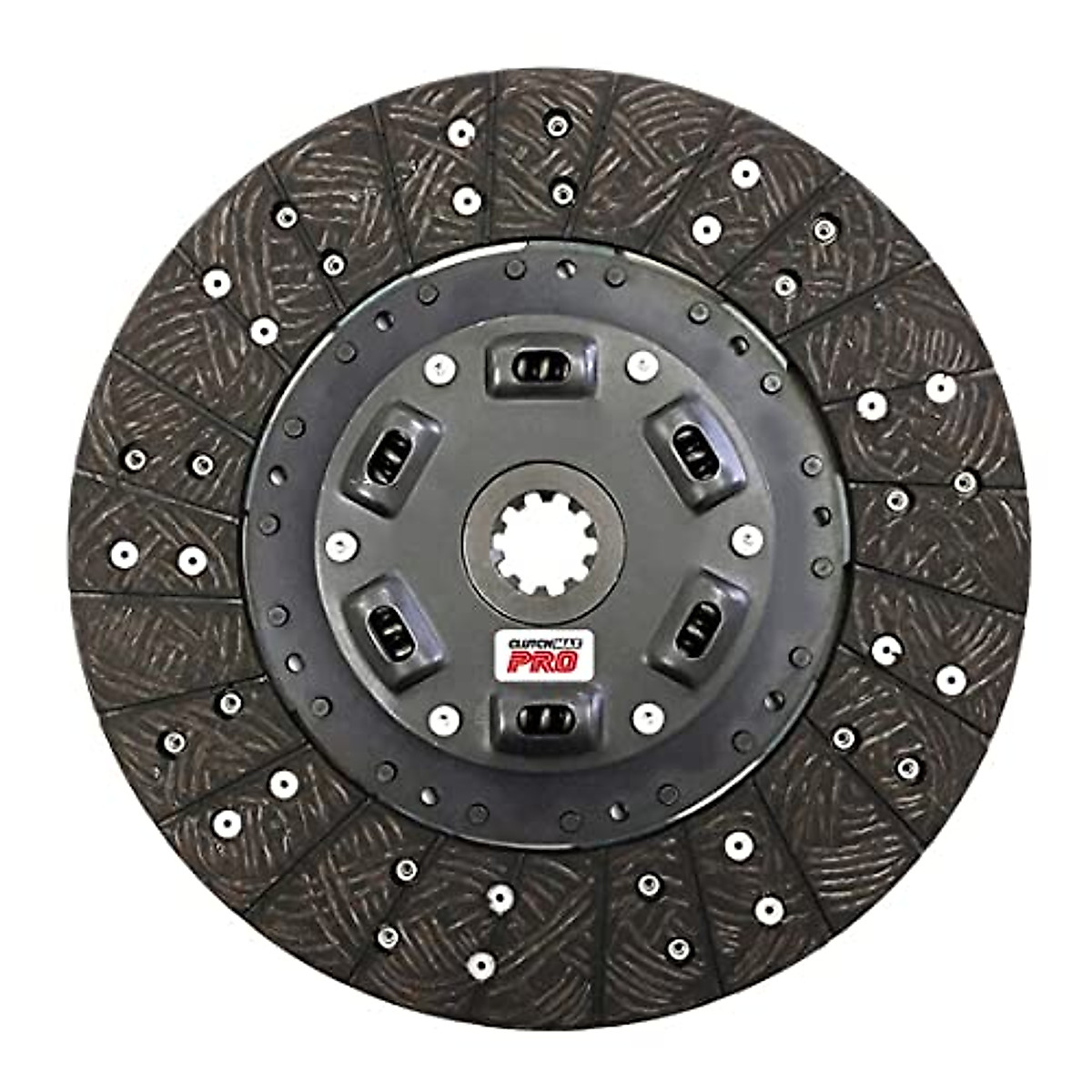 ClutchMaxPRO Performance Stage 2 Clutch Kit Compatible with 1954-1981 Chevy GMC C G K P 10 20 30 1500 2500 3500 15 25 35 1000 K5 Blazer Jimmy Pickup V6 3.2L 3.8L 4.1L (CP04022HD-ST2)