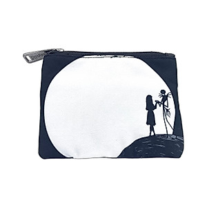 Loungefly Nightmare Before Christmas Jack and Sally Moon Cosmetic Pouch
