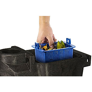 Aquatix Pro Hayward Pump Basket (SPX1600M) Professional Grade Compatible Replacement Strainer Basket with Handles for Hayward Super Pumps, Heavy Duty, Durable, 6" x 5.5" Approx, 1 Year Warranty (1)