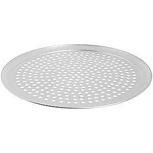HUBERT Perforated Pizza Screen Millennium Aluminum - 16"Dia