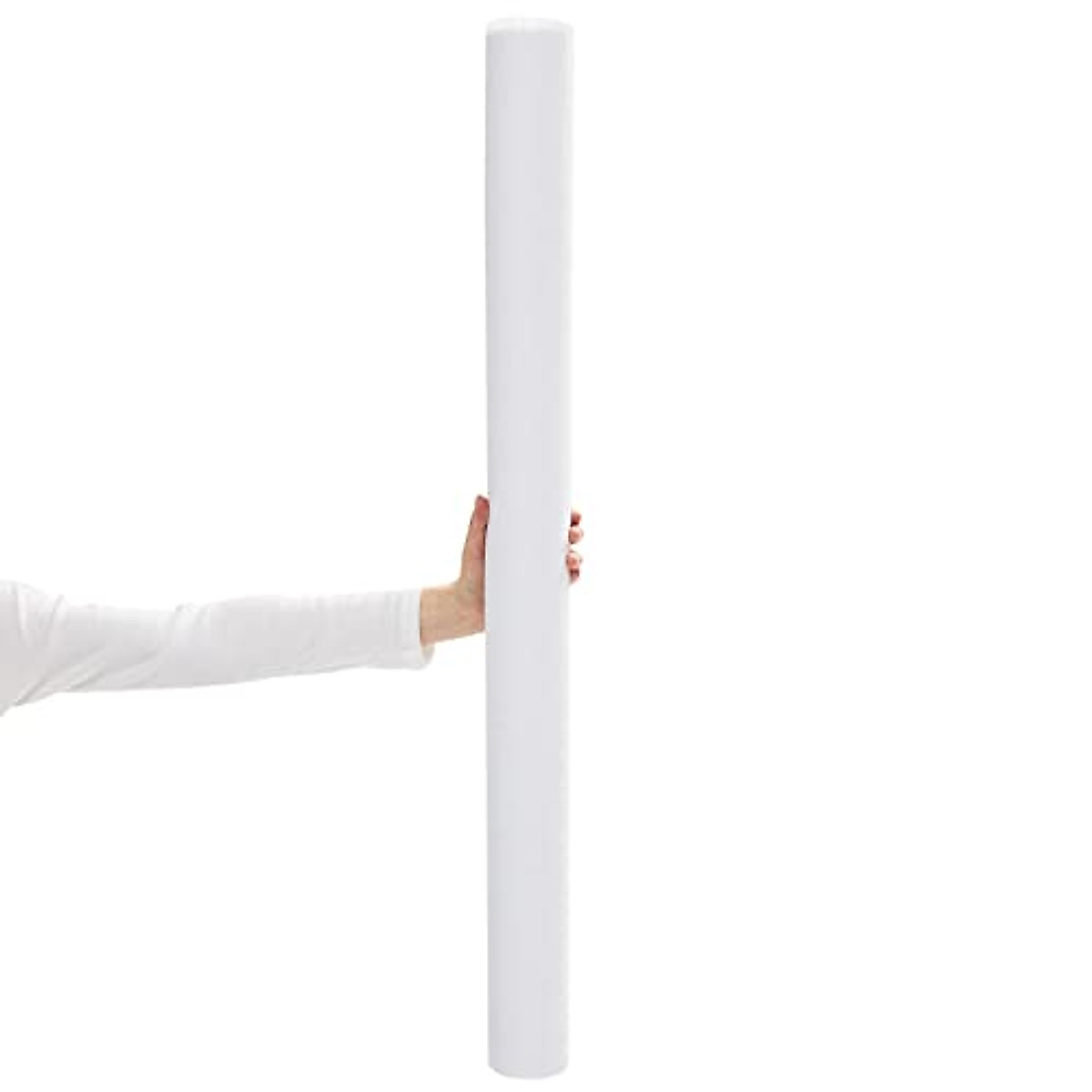 Leaf Print White Aisle Runner for Wedding Ceremony, Reception, Indoor and Outdoor Banquets (3 x 50 ft)